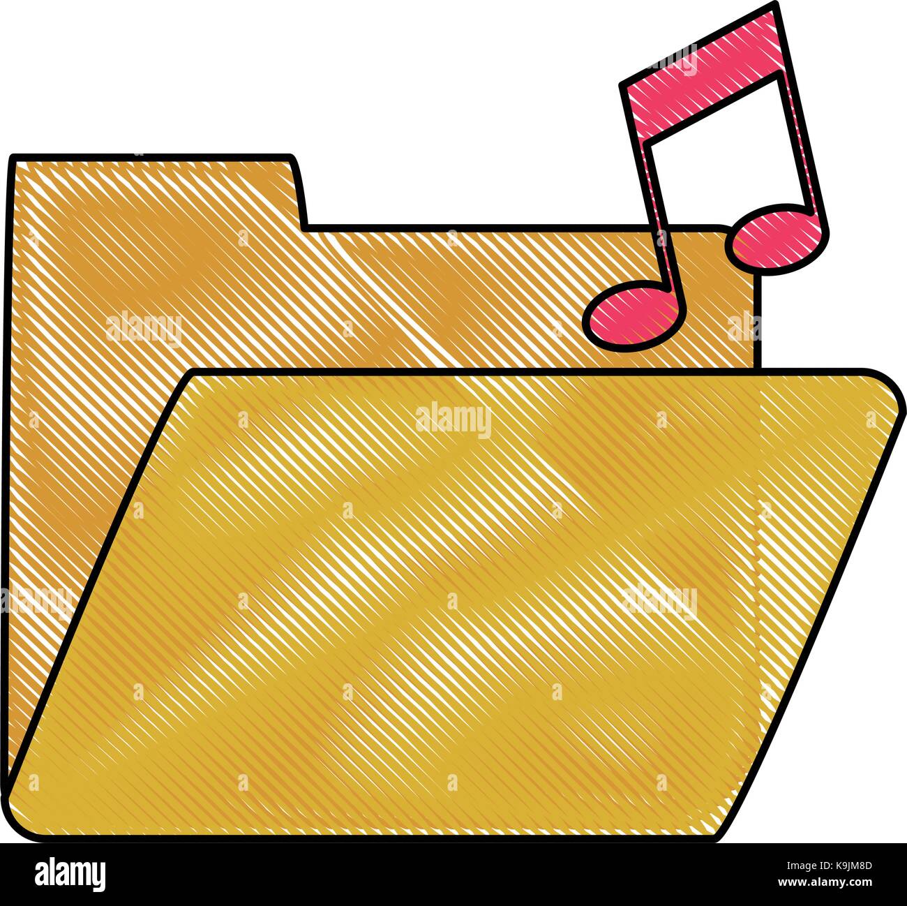 Play media folder illustration Stock Vector Images - Alamy