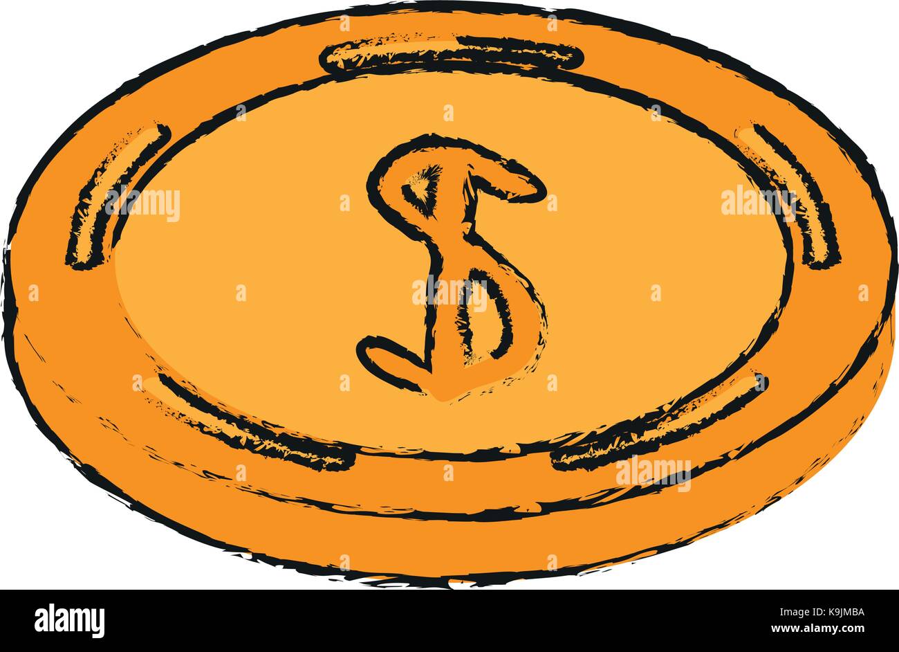 Coin money symbol Stock Vector Image & Art - Alamy