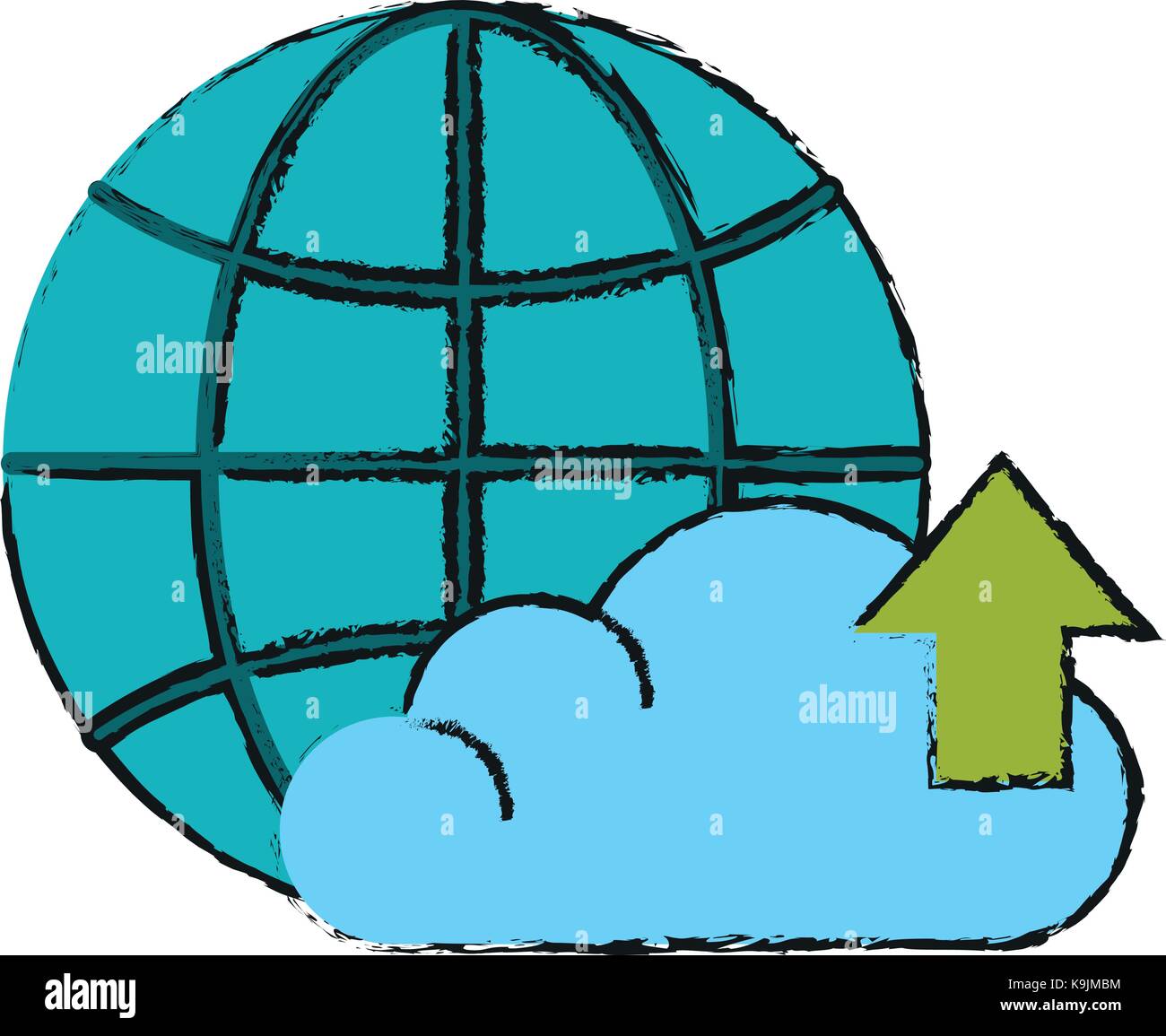 Cloud computing symbol Stock Vector Image & Art - Alamy