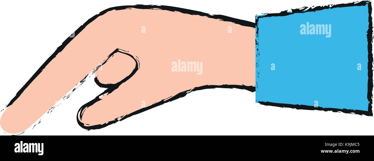 Hand finger touching something icon hi-res stock photography and images ...