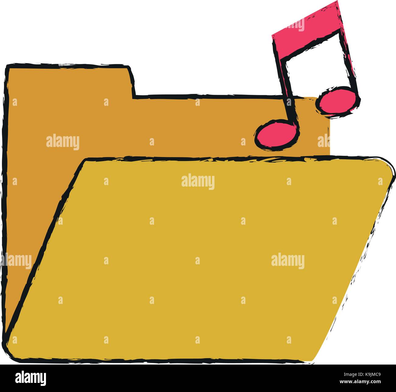 Folder document symbol Stock Vector Image & Art - Alamy