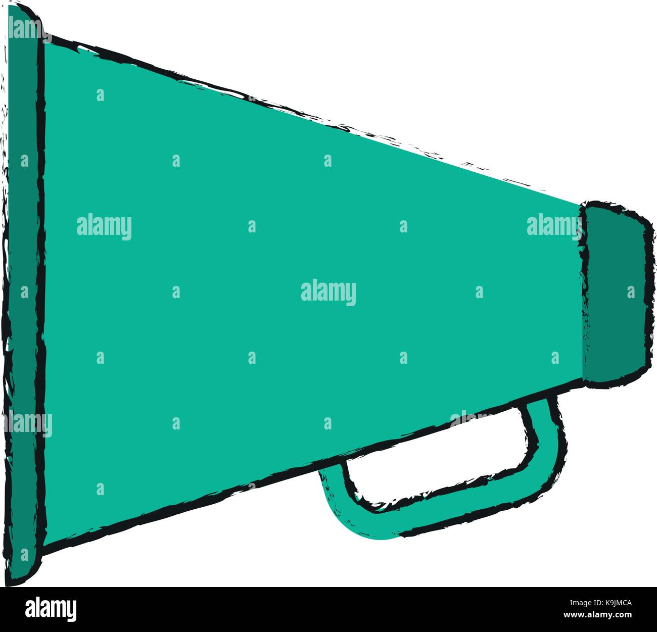 Old bullhorn symbol Stock Vector Image & Art - Alamy