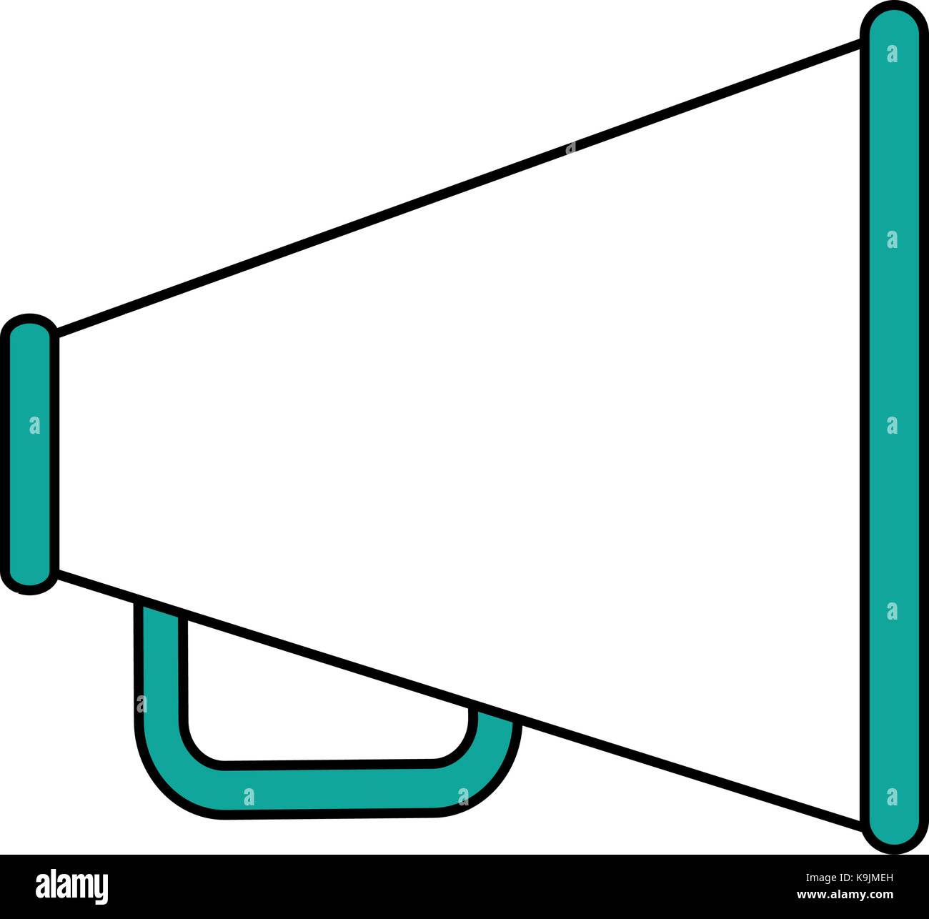 Old bullhorn symbol Stock Vector Image & Art - Alamy