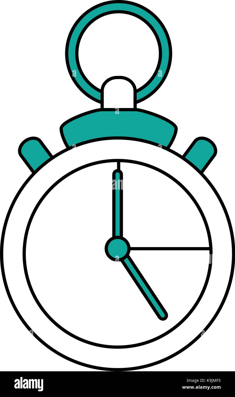 Clock timer isolated Stock Vector Image & Art - Alamy