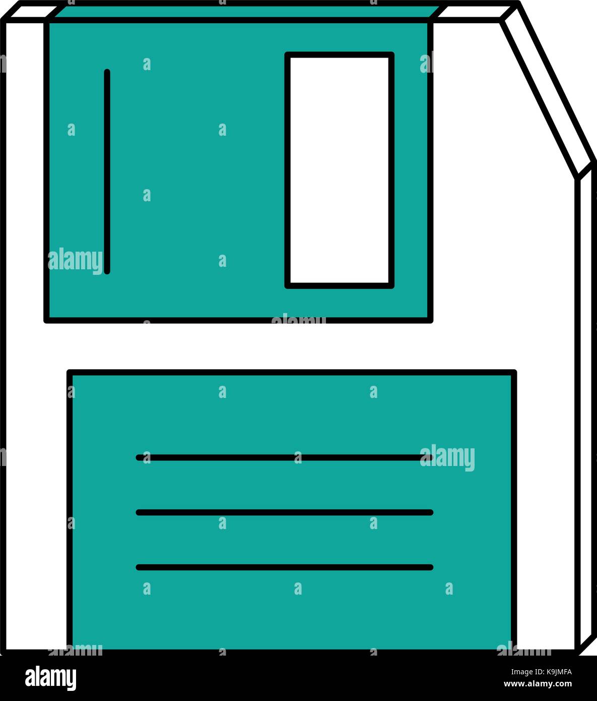 Diskette save symbol Stock Vector Image & Art - Alamy