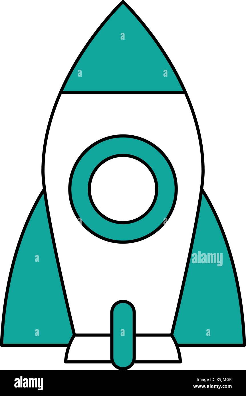 Spaceship rocket symbol Stock Vector Image & Art - Alamy