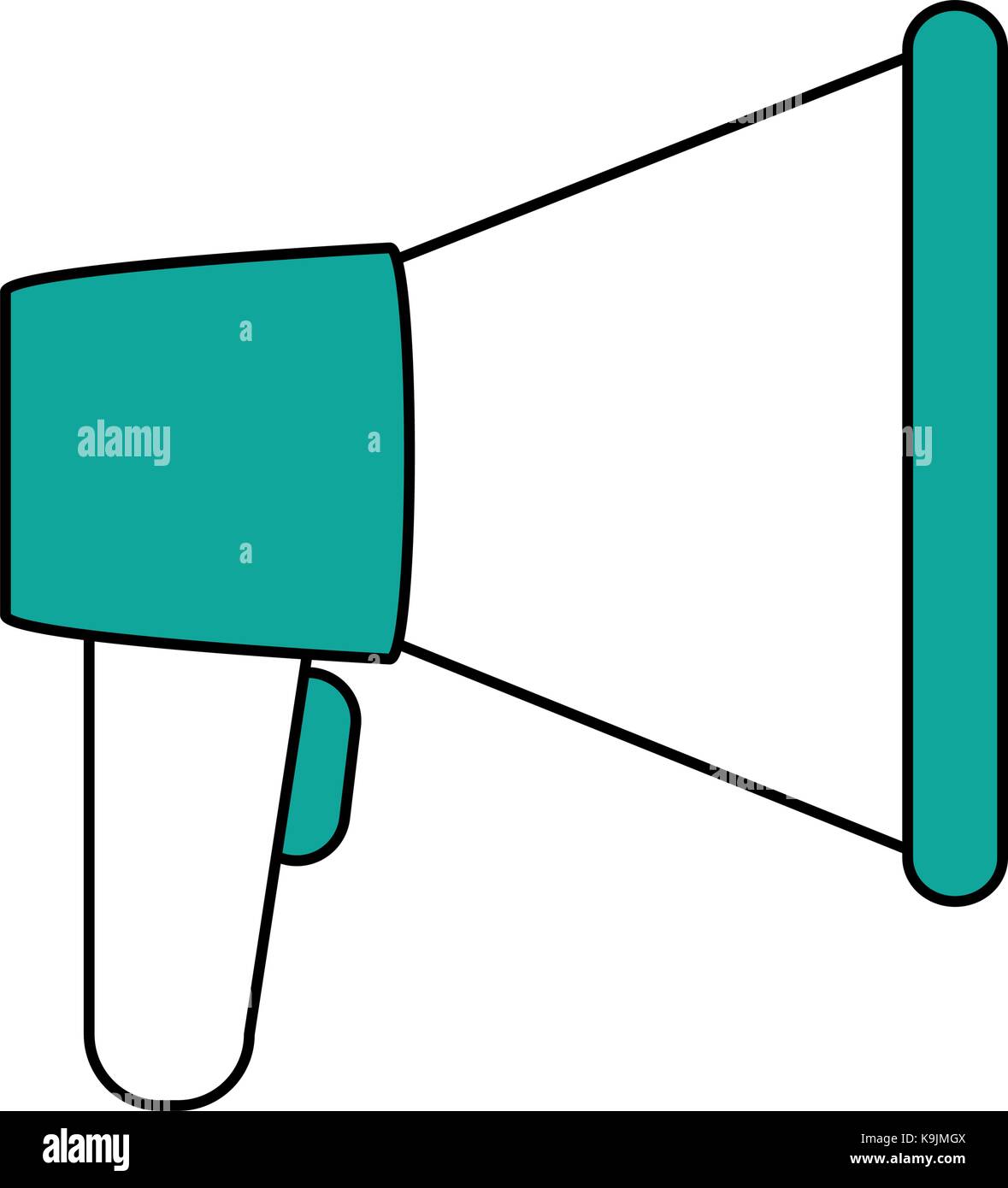 Old bullhorn symbol Stock Vector Image & Art - Alamy