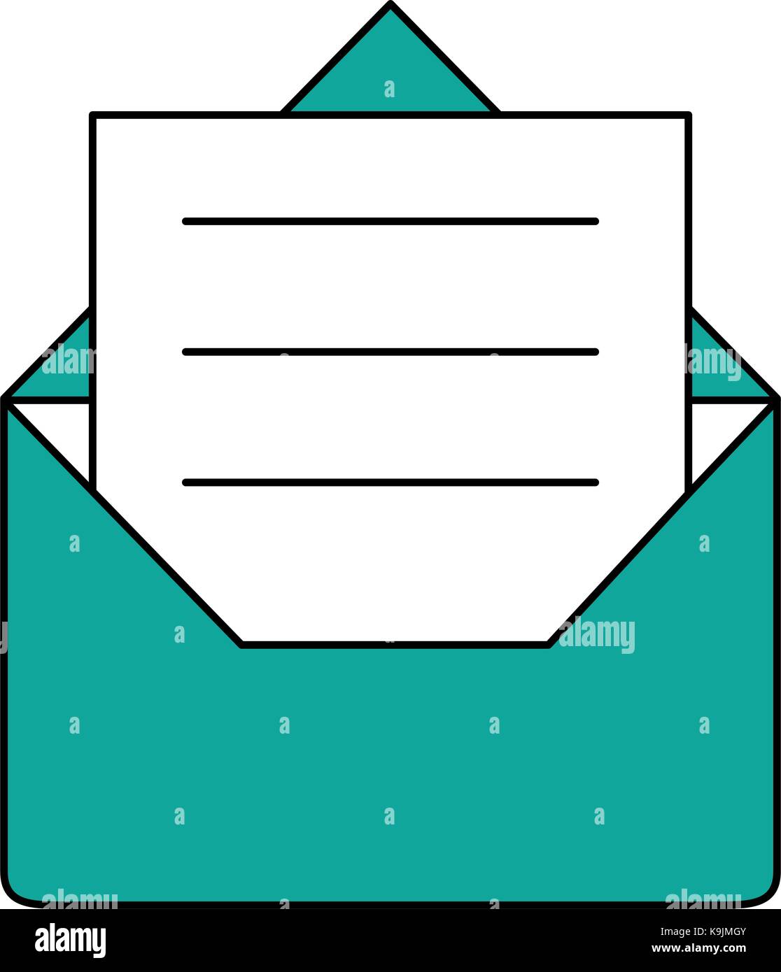 Envelope message symbol Stock Vector Image & Art - Alamy