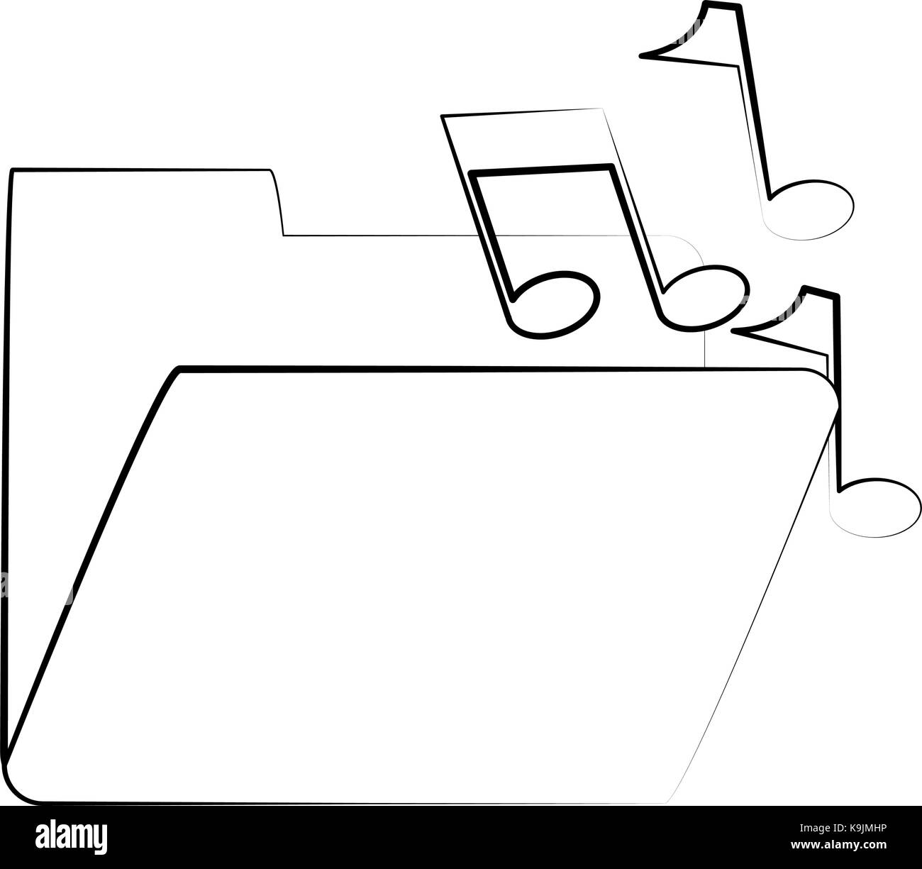 Digital playlist Black and White Stock Photos & Images - Alamy