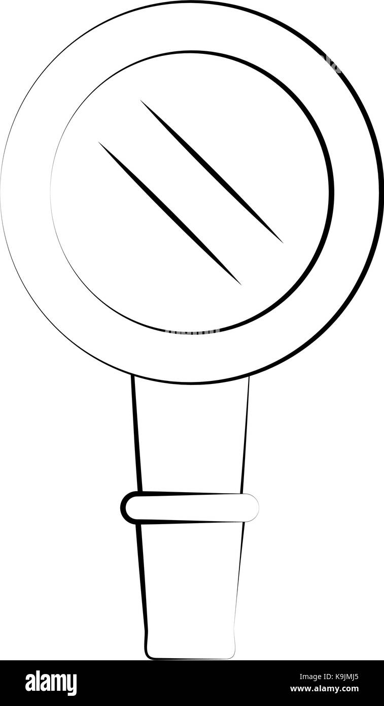 Magnifying glass symbol Stock Vector Image & Art - Alamy