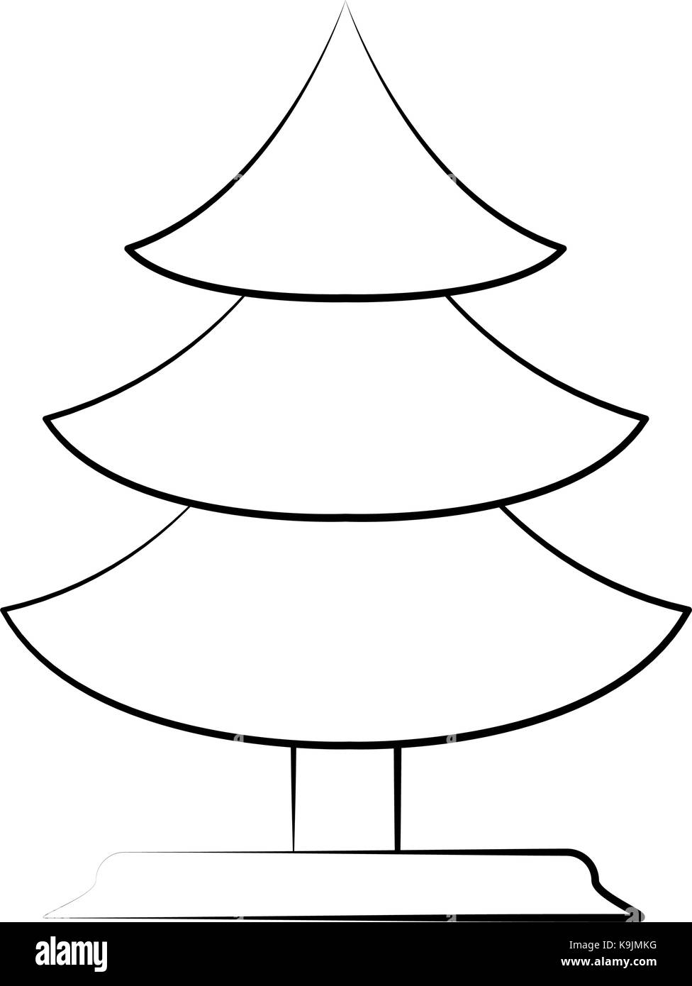 Gold christmas star tree Black and White Stock Photos & Images - Alamy