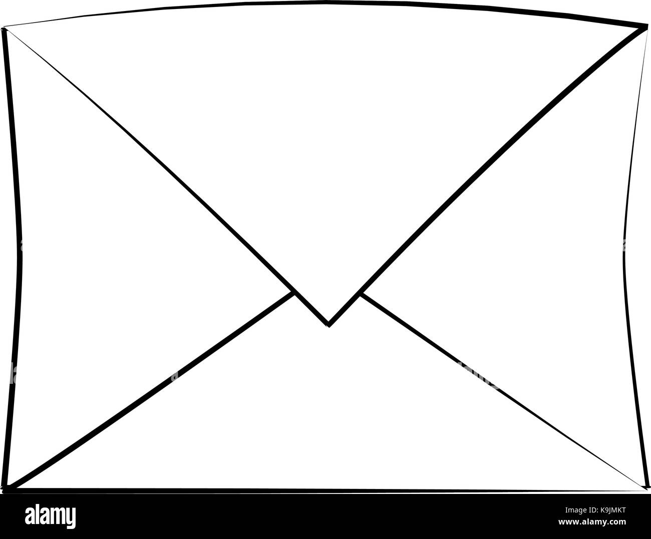 Envelope message symbol Stock Vector Image & Art - Alamy