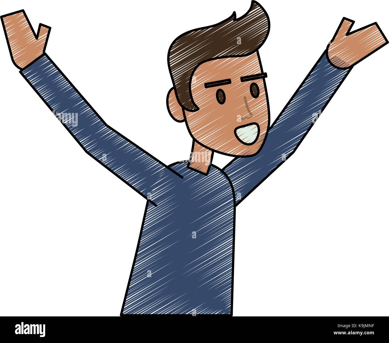 Young guy cartoon Stock Vector Image & Art - Alamy
