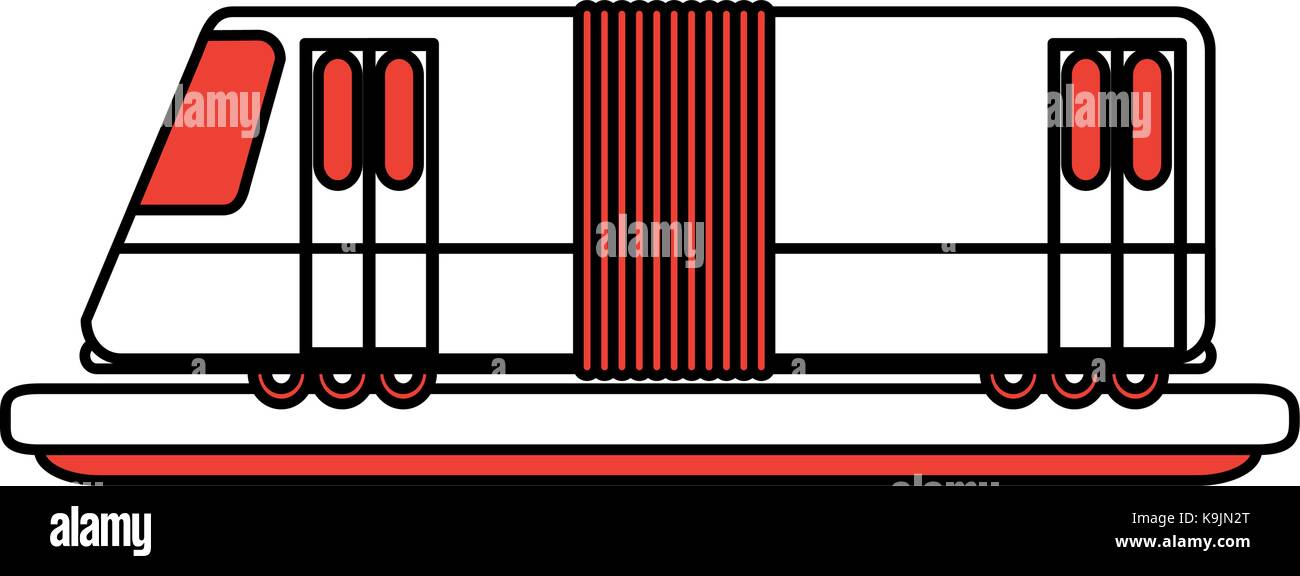 Train fast vehicle Stock Vector Image & Art - Alamy