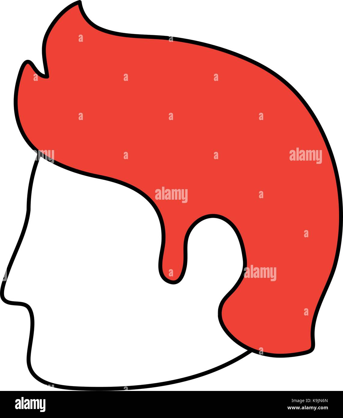 Faceless silhouette Stock Vector Images - Alamy