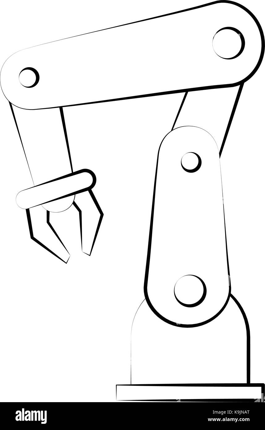 Automated computer technology industrial Black and White Stock Photos ...