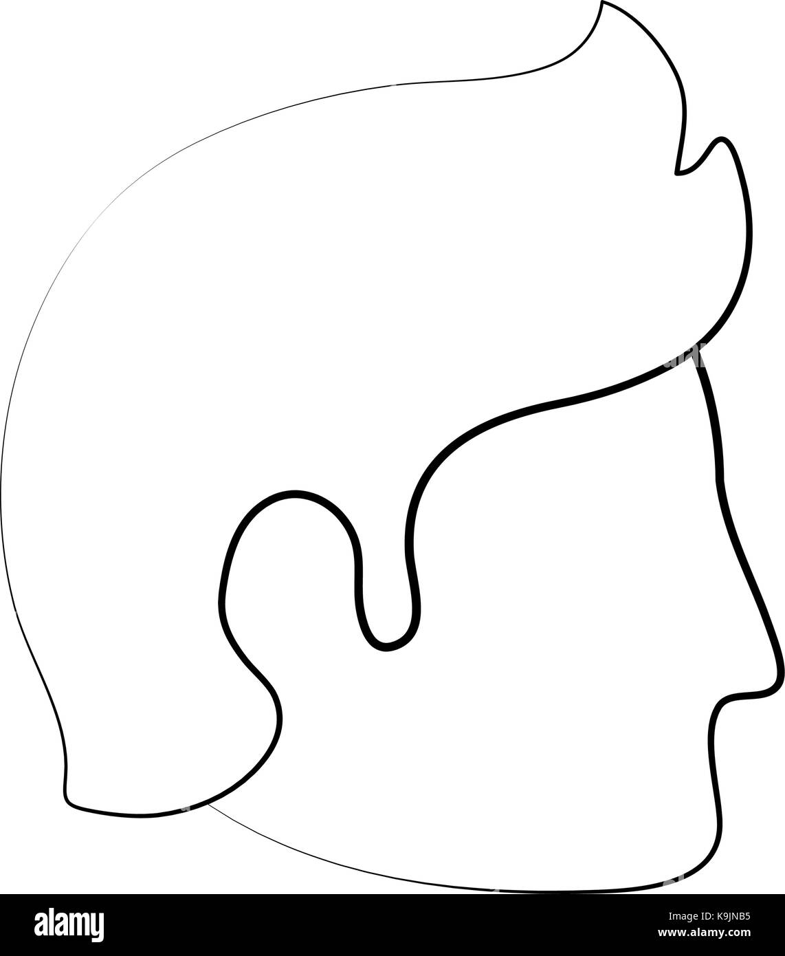 Man faceless head Stock Vector Image & Art - Alamy