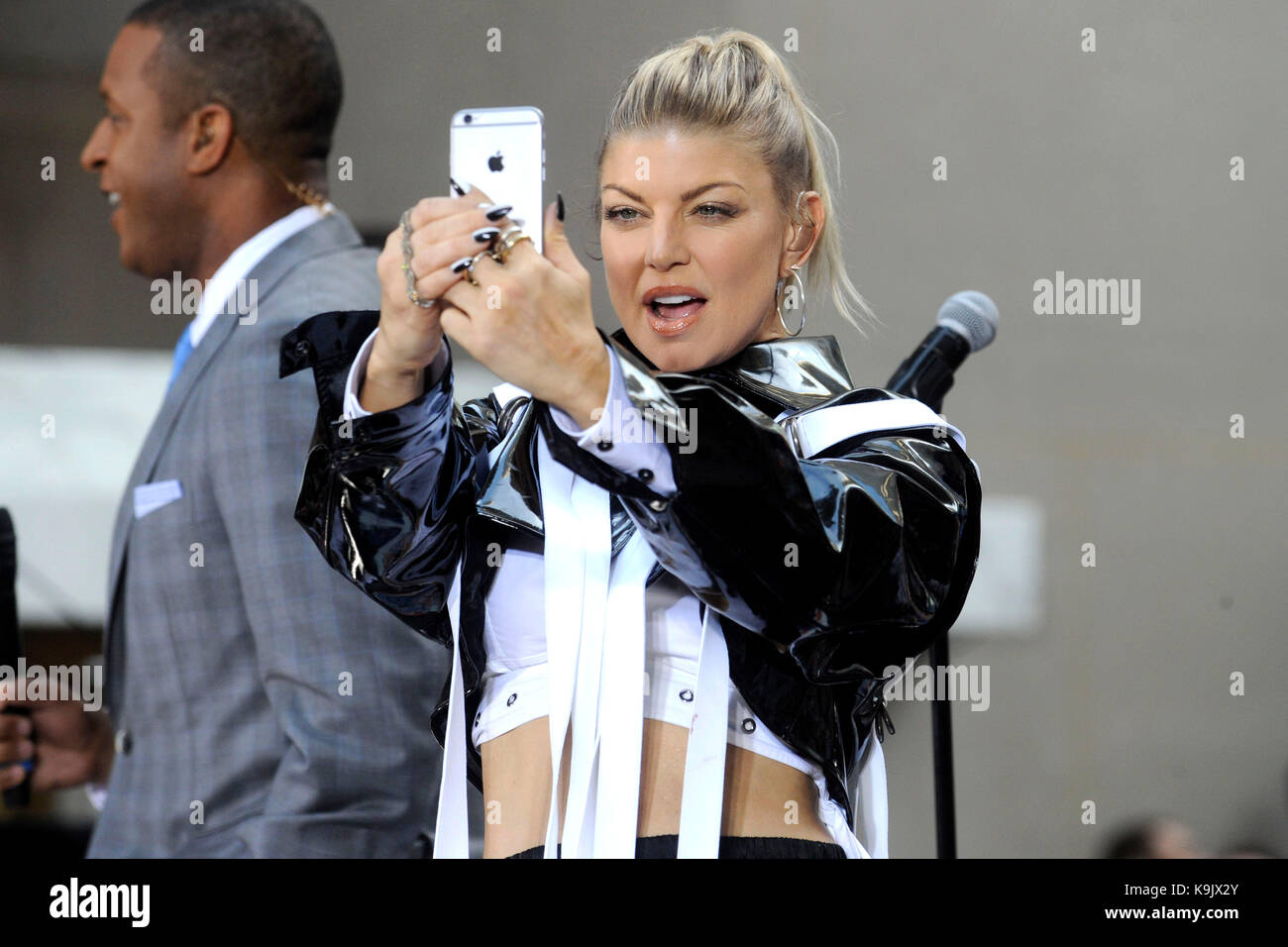 New York, New York, USA. 22nd Sep, 2017. Fergie live on stage during ...