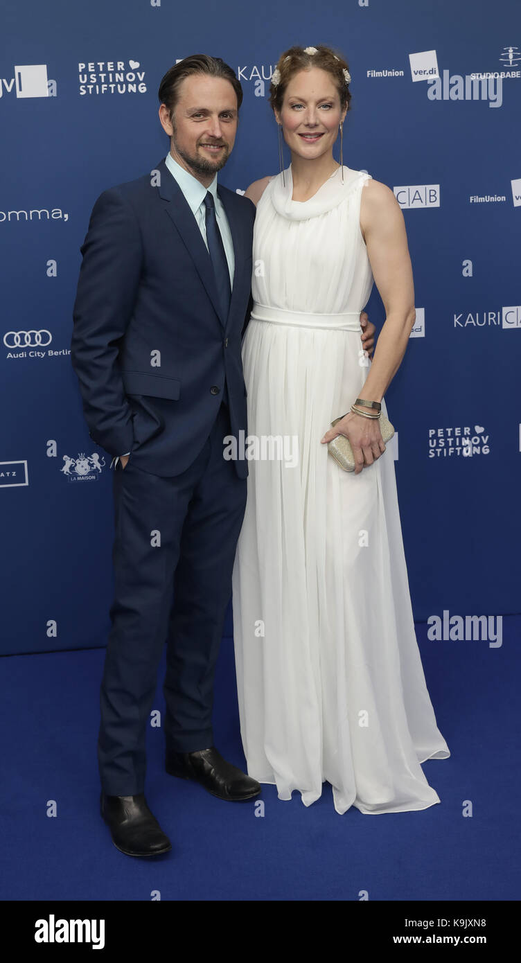 Berlin, Germany. 22nd Sep, 2017. Axel Schreiber and Tessa Mittelstaedt ...
