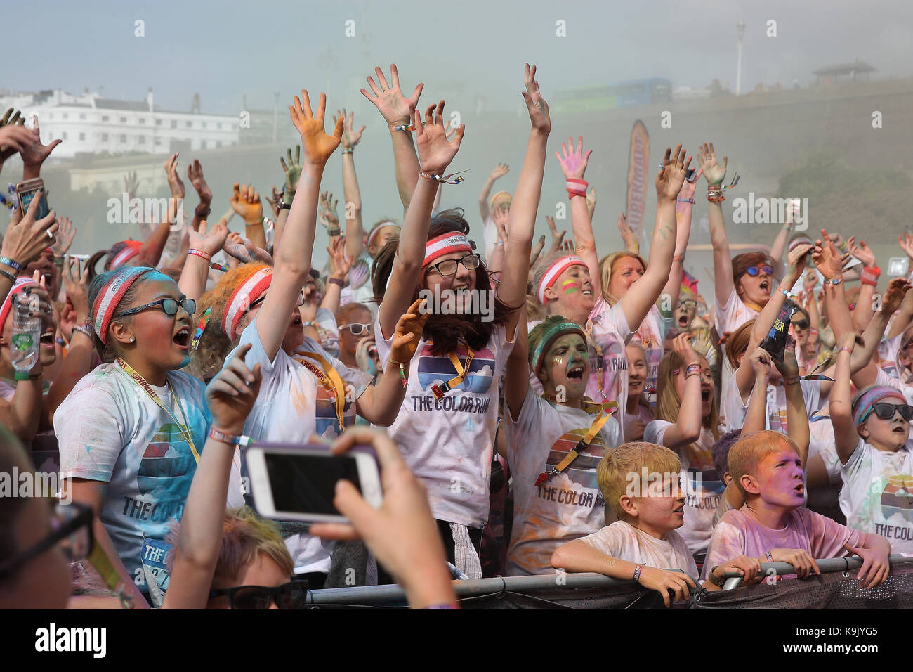 Color run brighton hi-res stock photography and images - Alamy