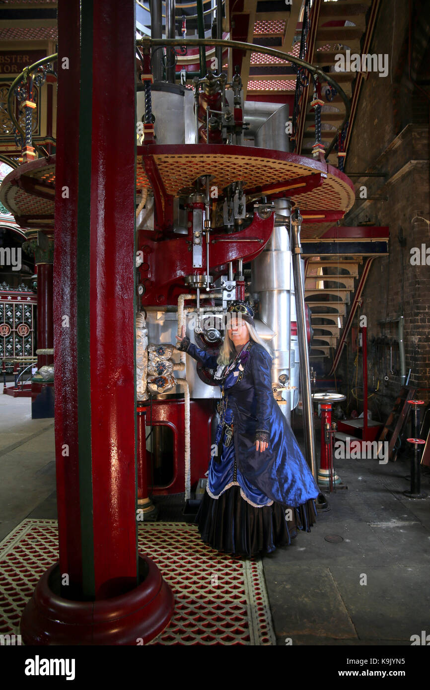 London UK 23 September 2017 The Crossness Pumping Engine in Abbey Woods ...