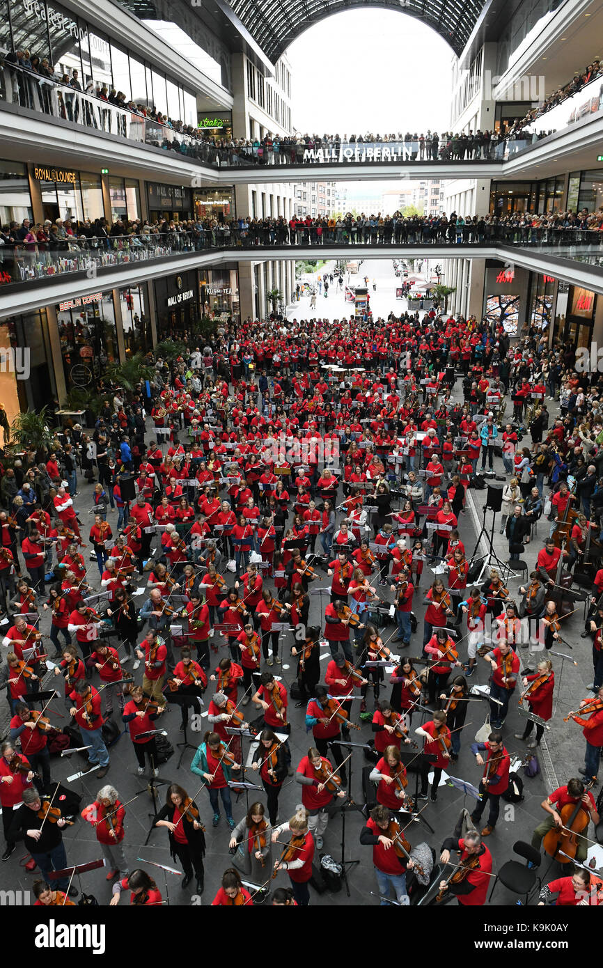 Berlin, Germany. 23rd Sep, 2017. The German Symphony Orchestra performs ...