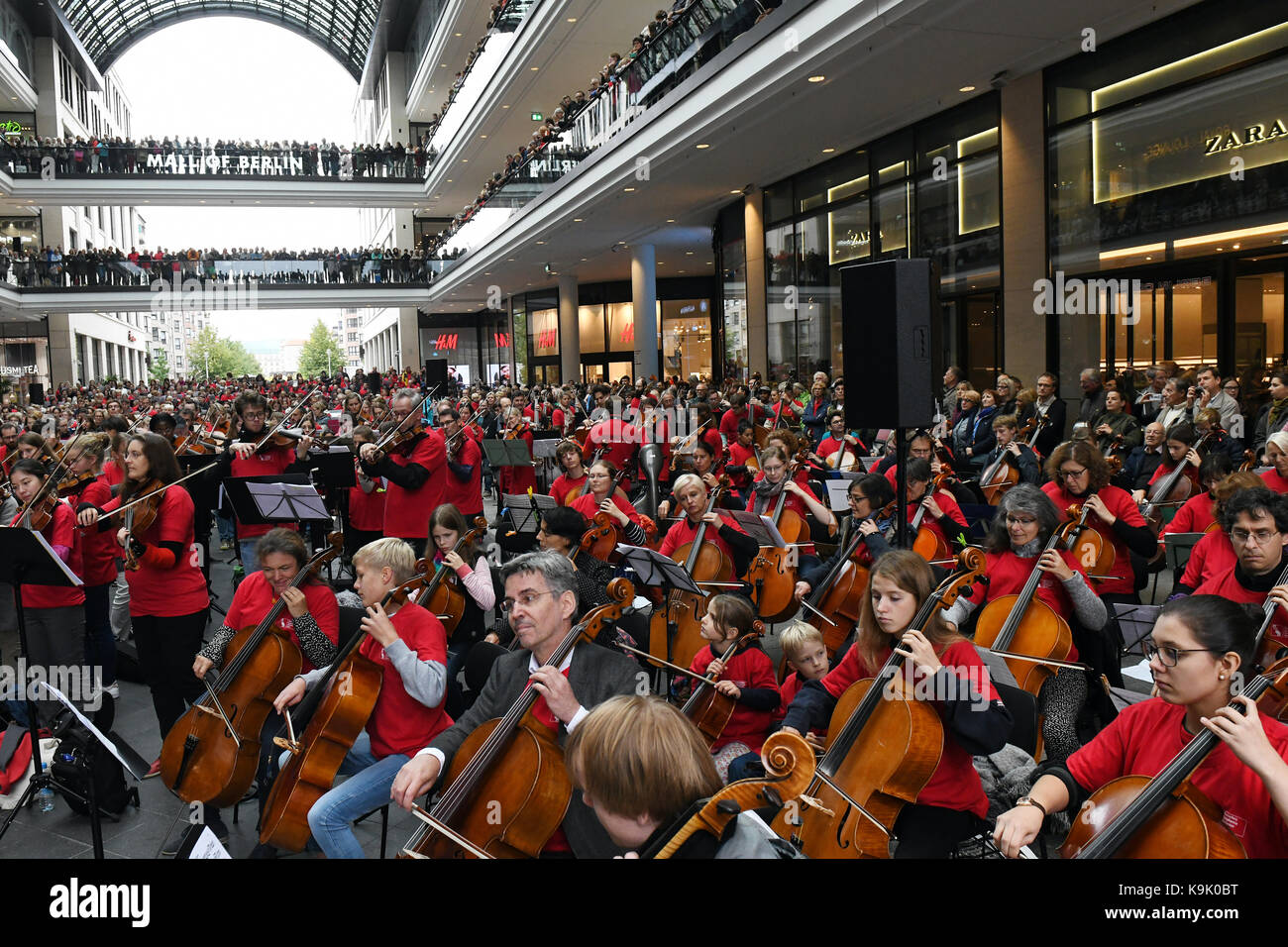 Berlin, Germany. 23rd Sep, 2017. The German Symphony Orchestra performs ...