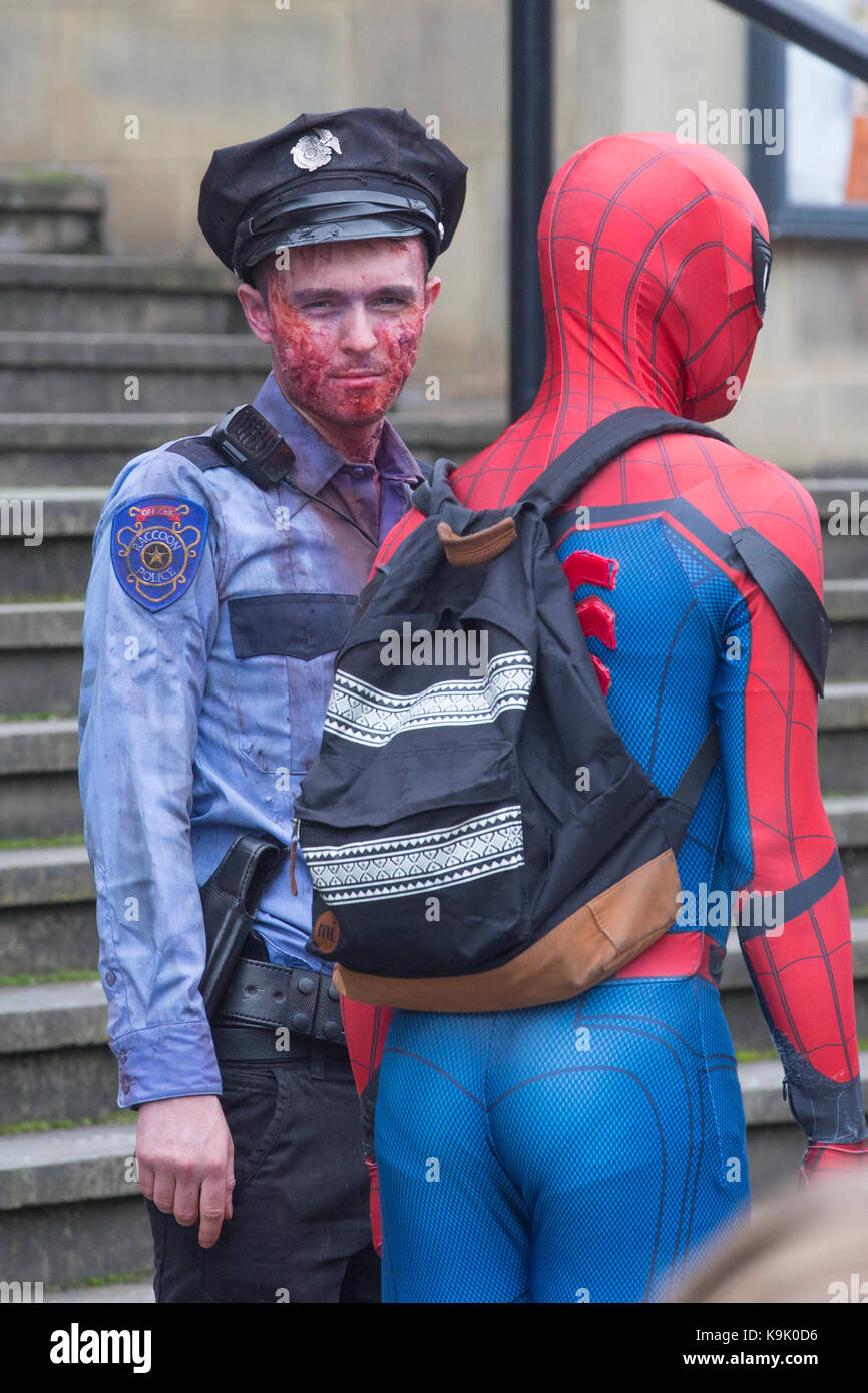 Leeds, UK. 23rd Sep, 2017. Thought Bubble, the 2017 Leeds Comic Arts ...