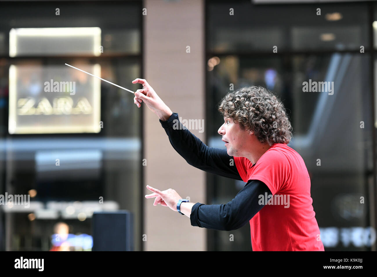 Berlin, Germany. 23rd Sep, 2017. The new chief conductor Robin Ticciati ...