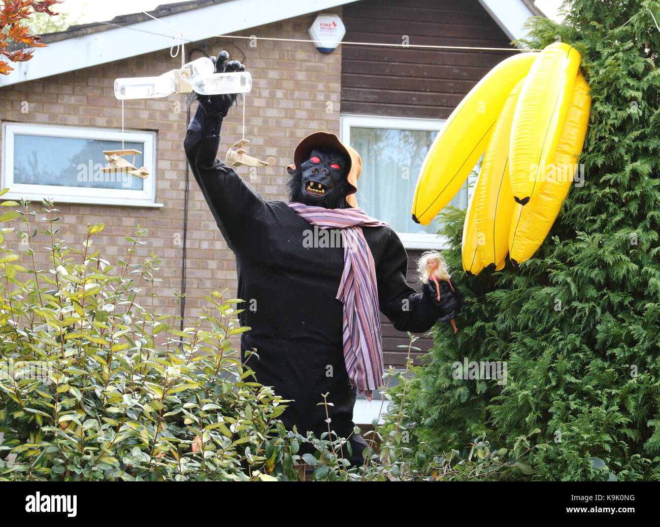 Clophill, UK. 23rd Sep, 2017. Clophill Village Scarecrow Festival ...