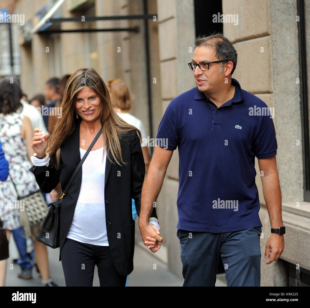 Milan, Italy. 23rd Sep, 2017. Milan, Laura Ravetto pregnant with her ...