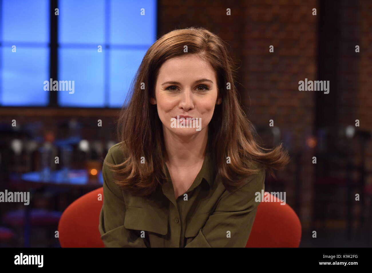 Cologne, Germany. 22nd Sep, 2017. Actress Josefine Preuß appears as a ...