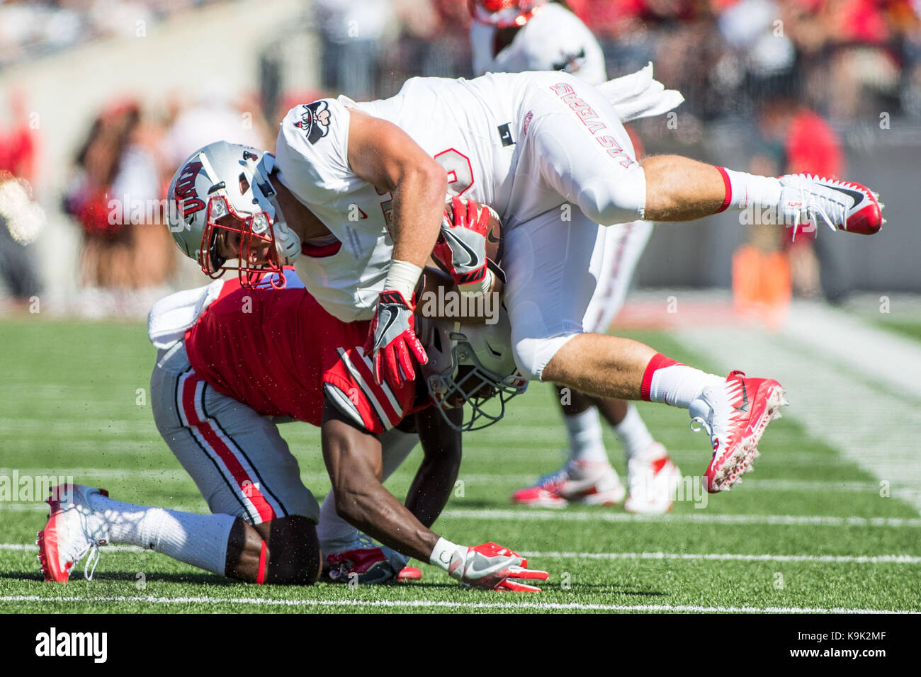 Ohio Stadium, Columbus, OH, USA. 23rd Sep, 2017. Ohio State Buckeyes ...