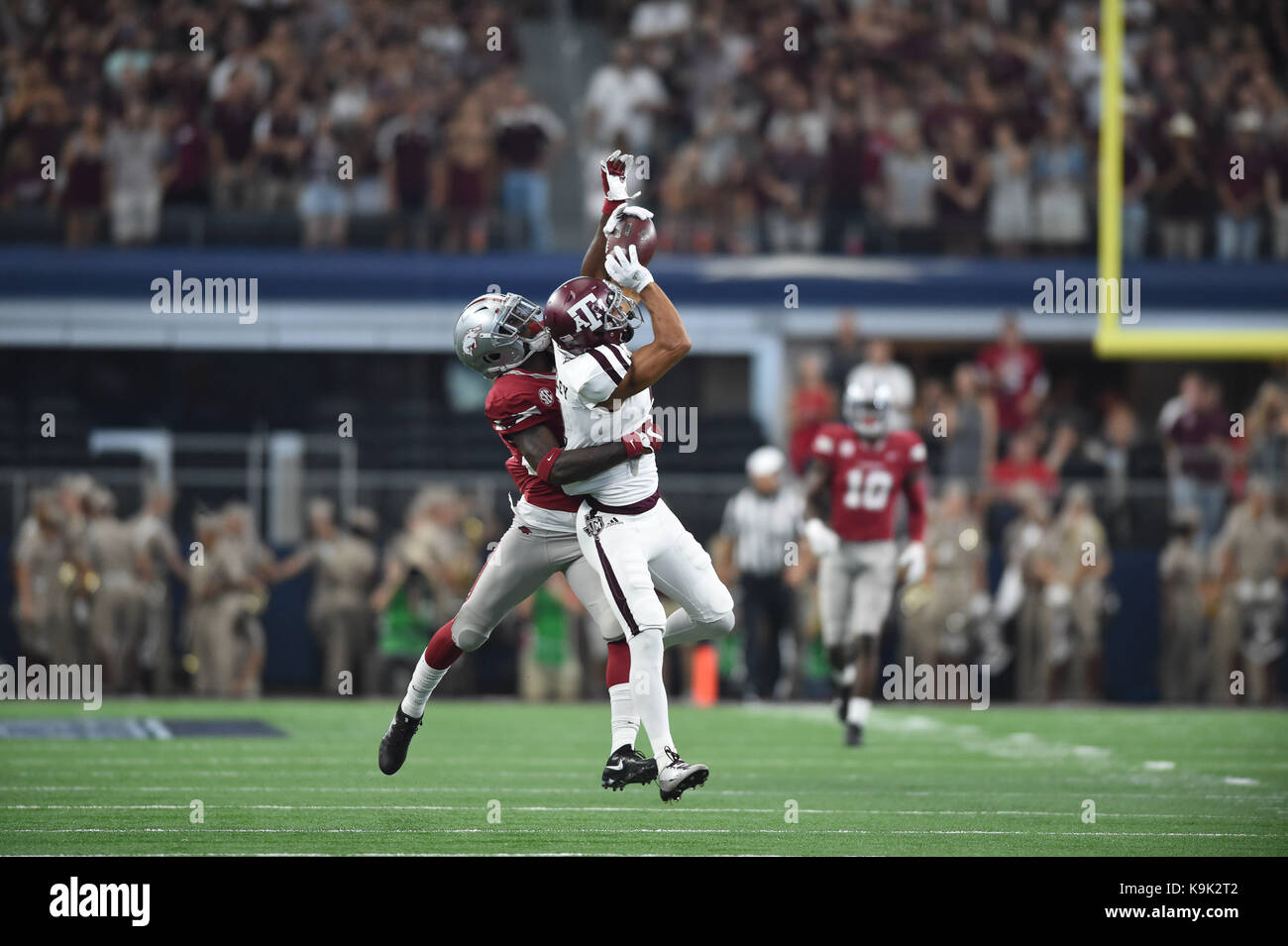 Arlington, TX, USA. 23rd Sep, 2017. Texas A&M Aggies wide receiver ...