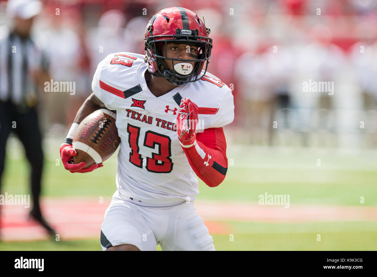 Houston, TX, USA. 23rd Sep, 2017. Texas Tech Red Raiders wide receiver ...