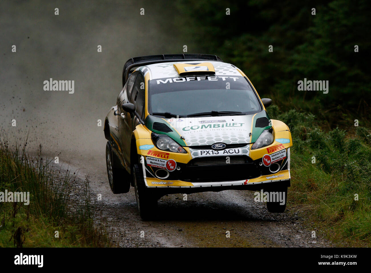 Omagh, Northern Ireland. 23 Sep, 2017 Sam Moffett from Monaghan ...