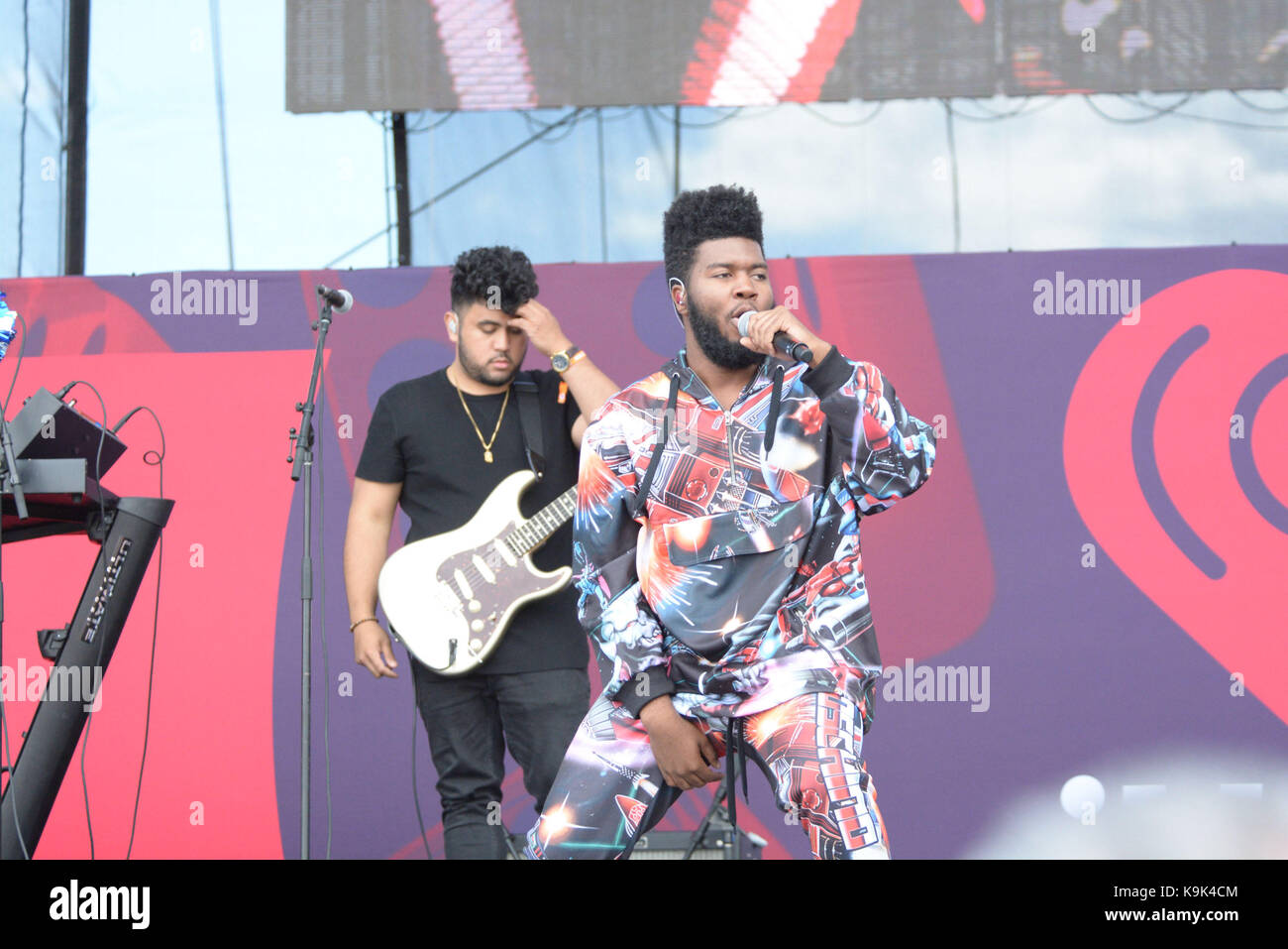 Las Vegas, Nevada, USA. 23rd Sep, 2017. Singer Khalid performs during ...