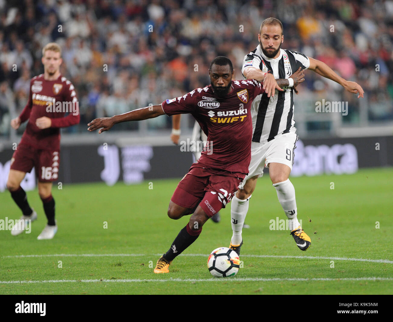 September 23, 2017 in Turin - Allianz Stadium Soccer match Juventus F.C ...