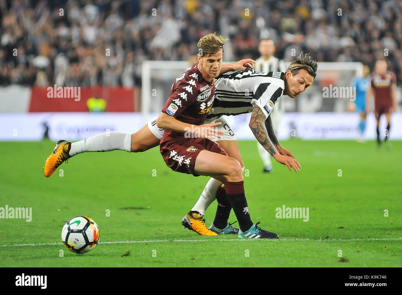 Cristian Ansaldi (Torino FC) during the Serie A football match between ...
