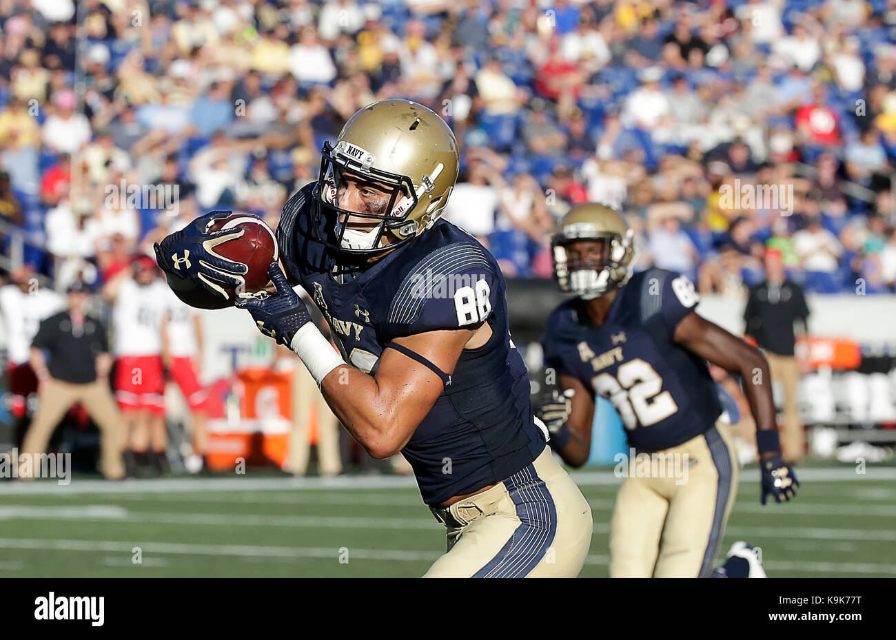 Annapolis, Maryland, USA. 23rd Sep, 2017. United States Naval Academy ...
