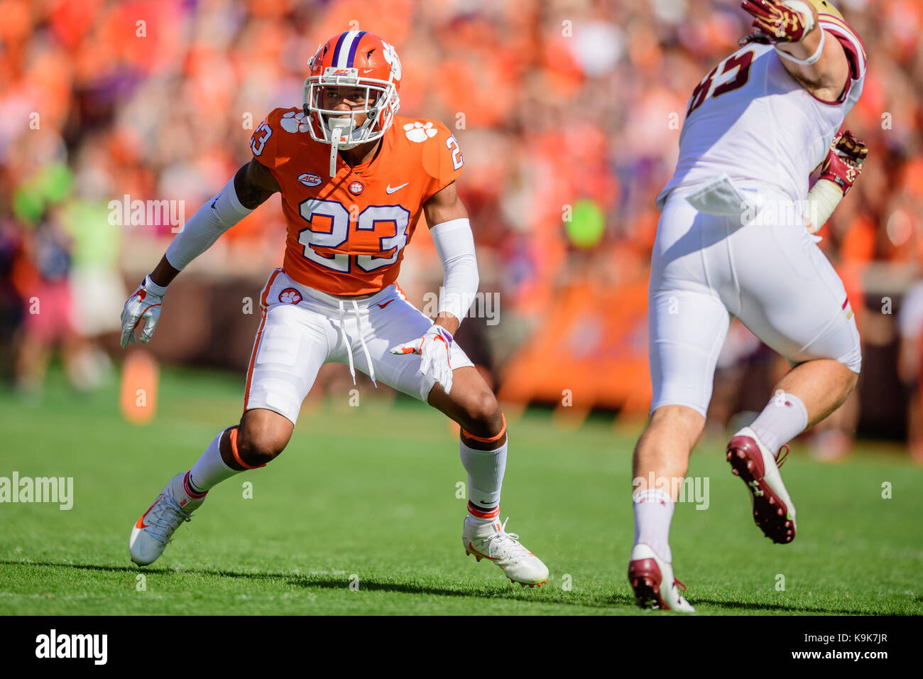 Clemson safety Van Smith (23) during the NCAA college football game ...