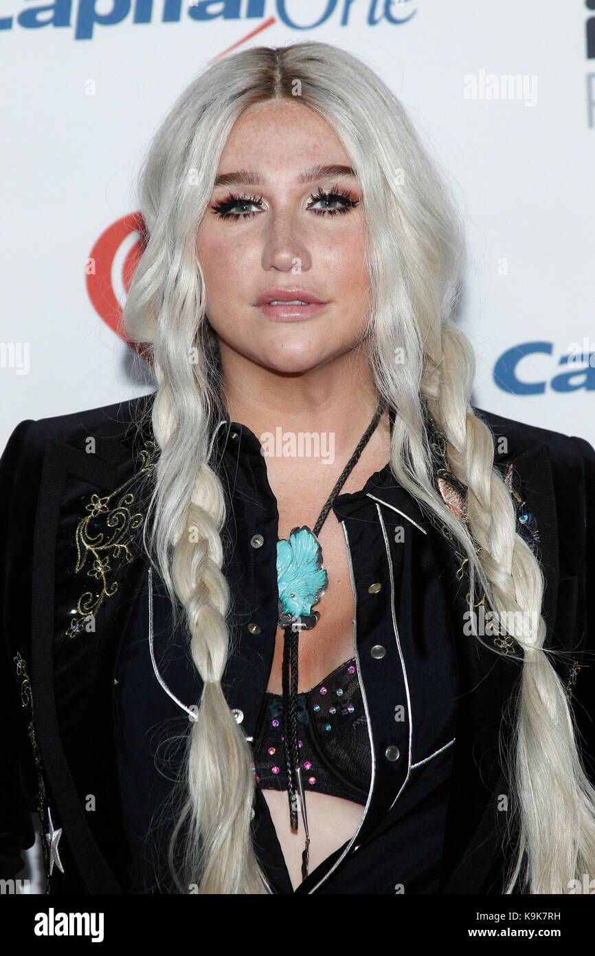 Las Vegas, NV, USA. 23rd Sep, 2017. Kesha on stage for iHeartRadio ...