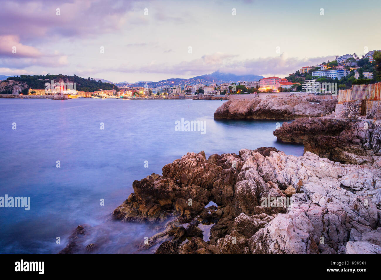The coastline of nice hi-res stock photography and images - Alamy