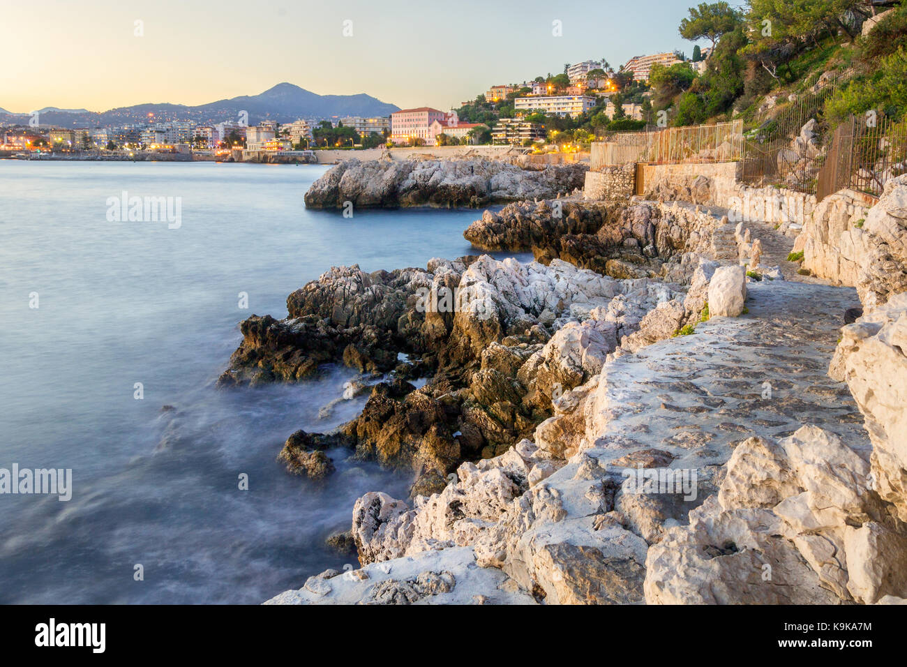 Panoramic view nice coastline hi-res stock photography and images - Alamy