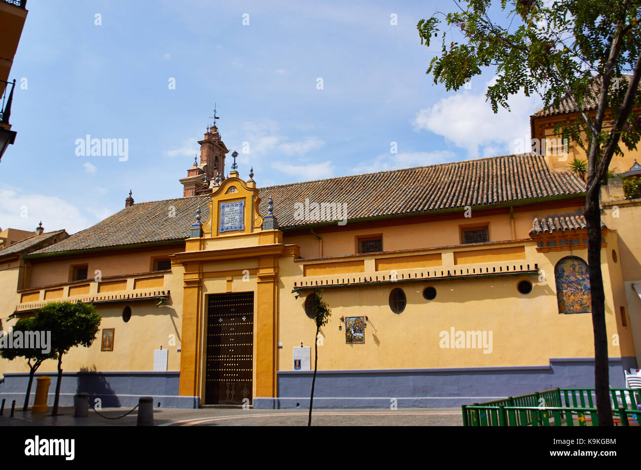 Historic buildings and monuments of Seville, Spain. Architectural ...