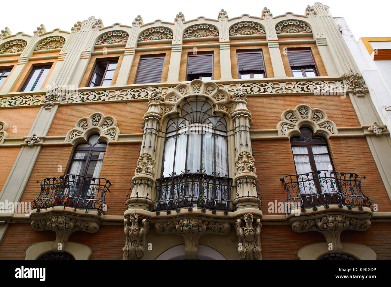 Historic buildings and monuments of Seville, Spain. Architectural ...