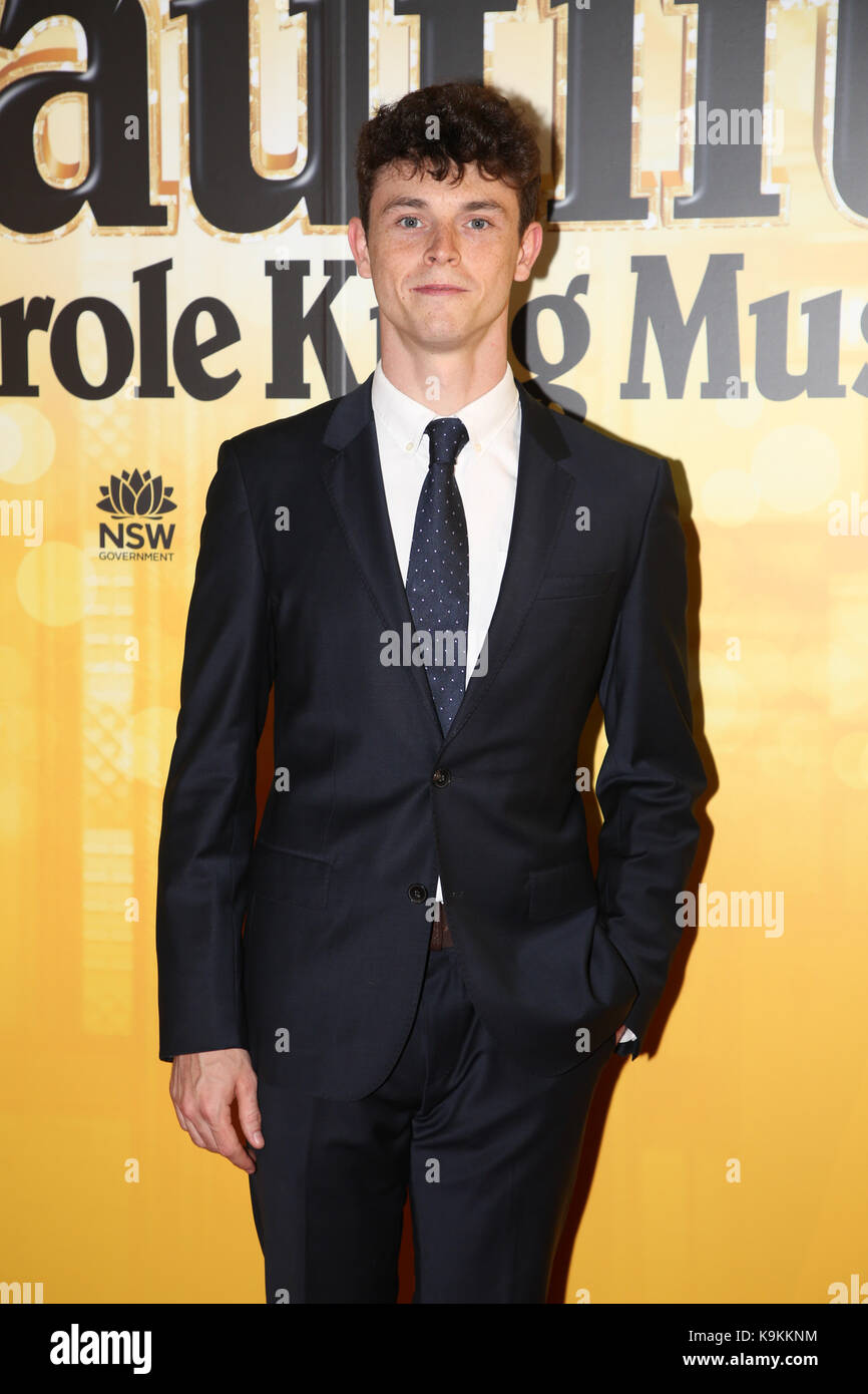 Sydney, Australia. 23 September 2017. Charlie Stemp on the red carpet ...