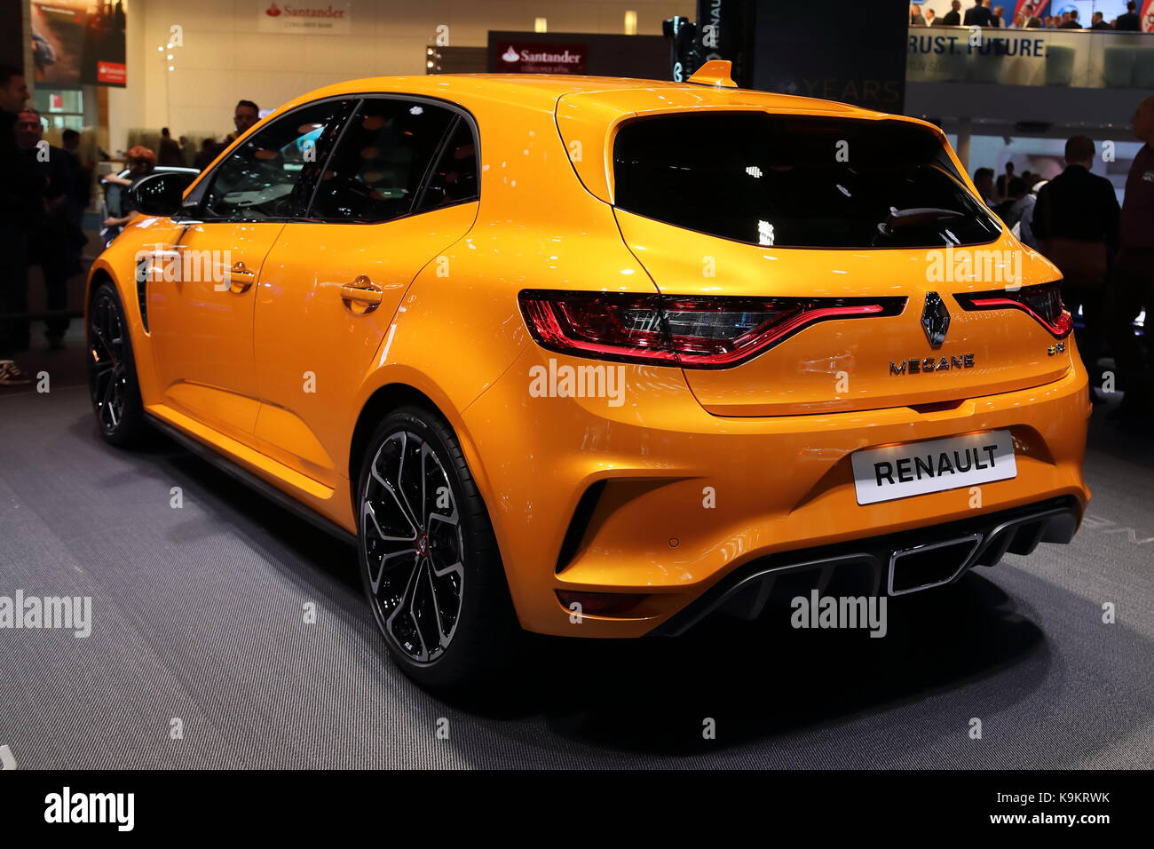 Renault displayed its range and innovations at the 2017 Frankfurt Motor ...