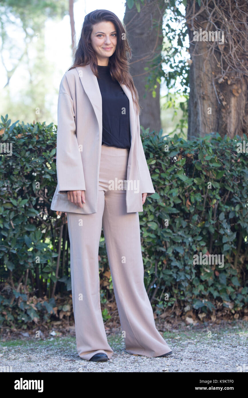 Roma, Italy. 22nd Sep, 2017. Italian actress Barbara Ronchi Credit ...