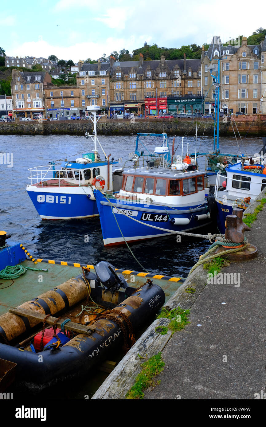 Fishing boat Oban - Scotland UK Stock Photo - Alamy